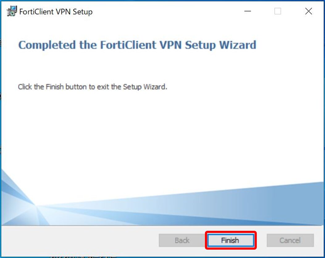 FortiClient SSL-VPN設定手順書(Windows版) | MEGA サポートサイト