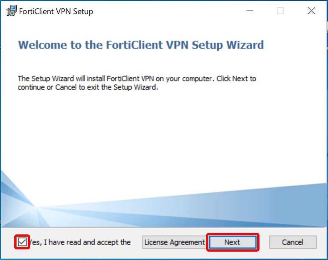 FortiClient SSL-VPN設定手順書(Windows版) | MEGA サポートサイト